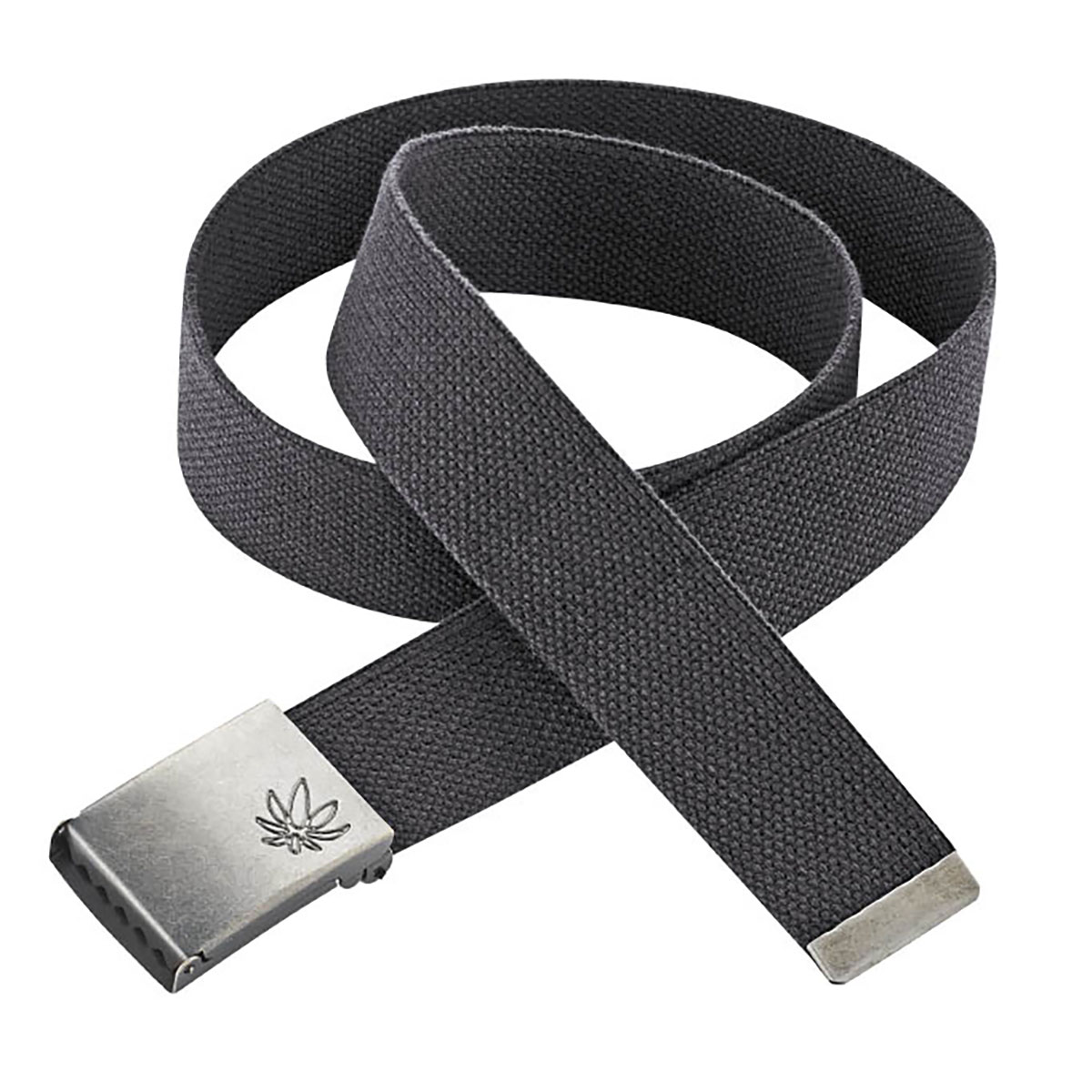 Antracietkleurige riem hennep-biokatoen