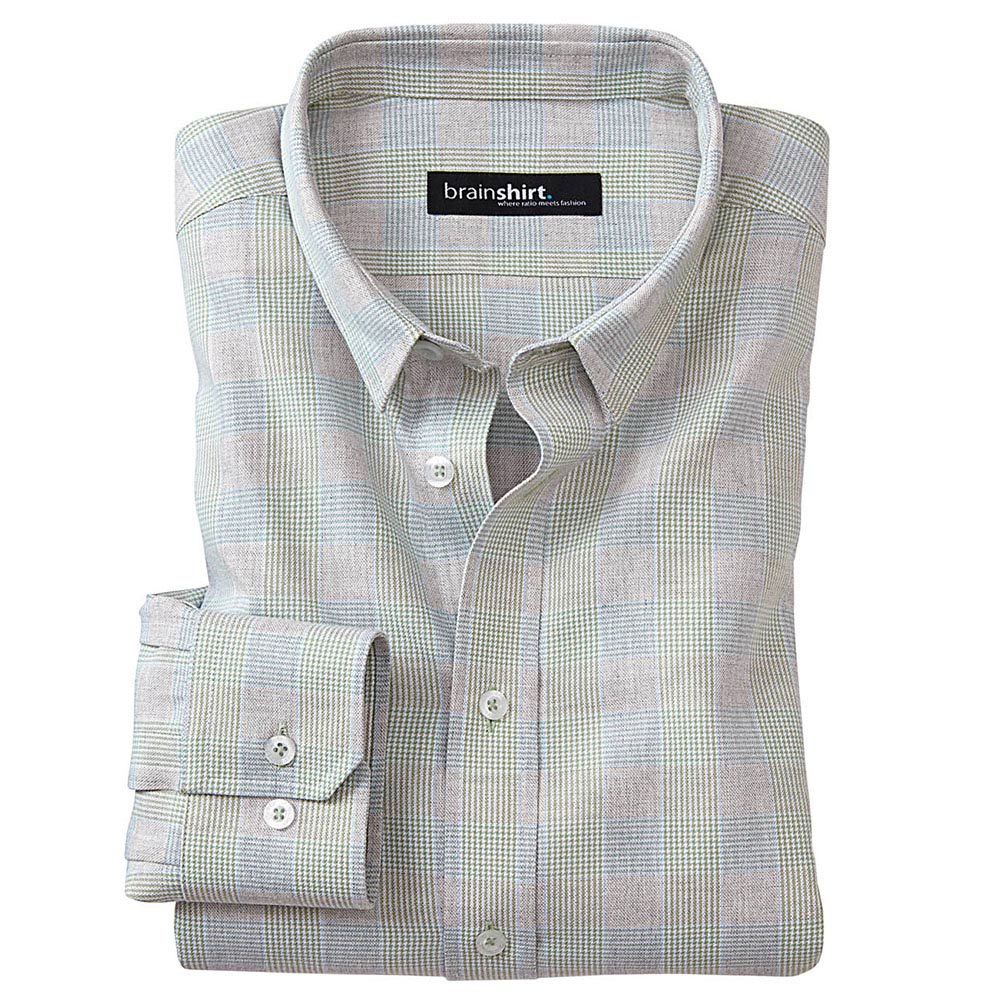 Overhemd van biologische katoen / Overhemd van Brainshirt